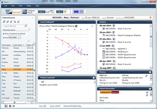 Óptica y Audiología: Conectados con NOAH